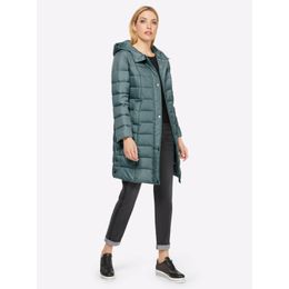 Heine Damen Wintermantel, Gr&uuml;n, Gr. 34, Winterm&auml;ntel, Material: Polyester. Wattierung: Polyester