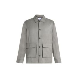 LINDBERGH Jacke Herren Gr&ouml;&szlig;e XL greige / wei&szlig; Sommerjacke