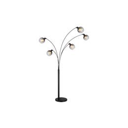 Globo Lighting Stehleuchte schwarz Ma&szlig;e (cm): B: 110 H: 208 &raquo; M&ouml;bel Kraft