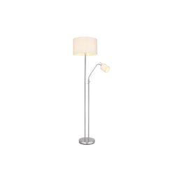 Globo Lighting Stehleuchte silber Ma&szlig;e (cm): H: 175 &Oslash;: 40.0 &raquo; M&ouml;bel Kraft