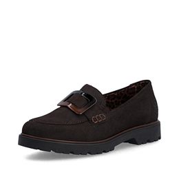 Rieker Slipper Damen Gr&ouml;&szlig;e 43 dunkelbraun Sommerschuhe
