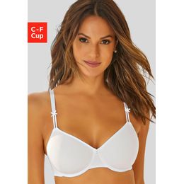 Lascana Damen Minimizer-BH, Wei&szlig;, Gr. 75C, Minimizer & Optimizer BHs, Material: Polyamid