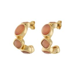 & other stories & Other Stories Ohrringe Damen Gr&ouml;&szlig;e One Size gold / pfirsich