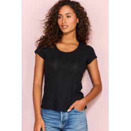 Vivance Damen T-Shirt, Bunt, Gr. 32/34, T-Shirts, 100% Baumwolle