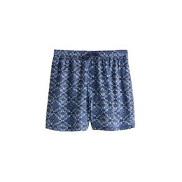 next Badeshorts 'Navajo' Herren Gr&ouml;&szlig;e XL navy / indigo / pastellblau
