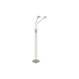 Globo Lighting Stehleuchte silber Ma&szlig;e (cm): B: 25 H: 172 &raquo; M&ouml;bel Kraft