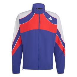 adidas Performance Sportjacke 'Adizero Archive' Herren Gr&ouml;&szlig;e XXL violettblau / rot / wei&szlig;