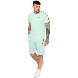 Kruze | Herren Trainingsanzug mit T-Shirt und Shorts mit Band