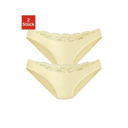 Damen Slip, Bunt, Gr. 44/46, Nuance by Lascana, Unterhosen, Material: Polyamid