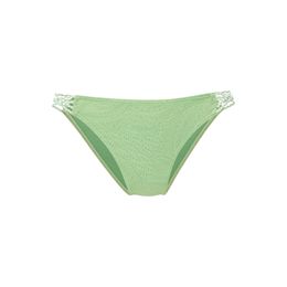 s.Oliver Damen Bikini-Slip, Blau, Gr. 40, Bikinihosen, Material: Polyamid