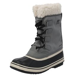 SOREL Snowboots 'Carnival' Damen Gr&ouml;&szlig;e 36 ecru / grau / schwarz
