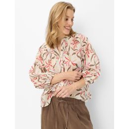 Brax Damen Bluse Style VALESCA dark ecru, hellbeige, Gr. 46