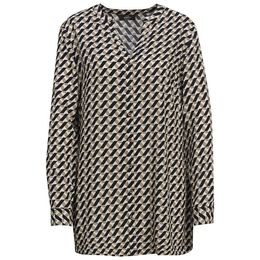 Gina Benotti Damen Longbluse mit Turn-up-&Auml;rmeln