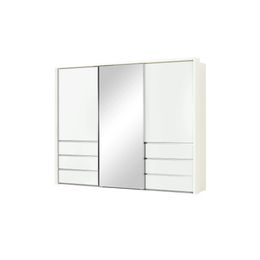M&ouml;bel Kraft Schwebet&uuml;renschrank 3-t&uuml;rig wei&szlig; Ma&szlig;e (cm): B: 260 H: 240 T: 67.0 &raquo; M&ouml;bel Kraft