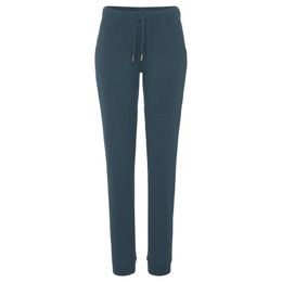 s.Oliver Damen Relaxhose, Blau, Gr. 32/34, Jogginghosen, 100% Baumwolle