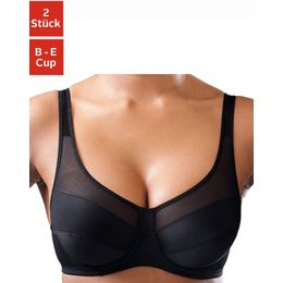 B&uuml;gel-BH, Bunt, Gr. 85C, petite fleur by Lascana, Damen, B&uuml;gel-BHs, Material: Polyamid, Elasthan