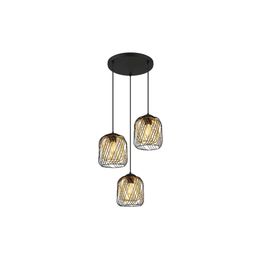Globo Lighting H&auml;ngeleuchte schwarz Ma&szlig;e (cm): H: 150 &Oslash;: 39.4 &raquo; M&ouml;bel Kraft