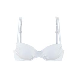 B&uuml;gel-Bikini-Top, Wei&szlig;, Gr. 38C, Copenhagen Studios, Damen, B&uuml;gel-Bikinis, Material: Polyamid, Elasthan