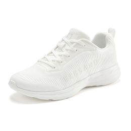 ELBSAND Damen Sneaker, Wei&szlig;, Gr. 40, Sneakers & Schn&uuml;rer, Material: Leder
