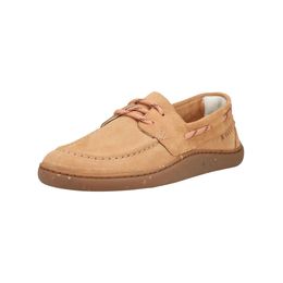 Hispanitas Damen Schn&uuml;rschuh "Hispanitas Barfu&szlig;schuhe Halbschuhe Leder", Gr. 41camel, Leder, Schuhe