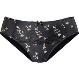 Damen Slip, Schwarz, Gr. 36/38, Nuance by Lascana, Unterhosen, Material: Polyamid