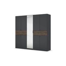 M&ouml;bel Kraft Dreht&uuml;renschrank Thurso schwarz Ma&szlig;e (cm): B: 226 H: 210 &raquo; M&ouml;bel Kraft