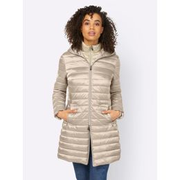 Heine Damen Steppjacke, Braun, Gr. 44, Steppjacken, Material: Polyester