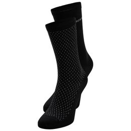 BOSS Damen Businesssocken "2P RS ShineDiam CC W", Gr. 39, schwarz-wei&szlig;, Baumwollmischung, Socken, mittelhoch