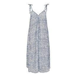 Jacqueline de Yong JDY Kleid 'FRANCIS' Damen Gr&ouml;&szlig;e 34 blau / wei&szlig;