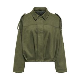 Only Damen Blouson "ONLMOON-STINA FAUX SUEDE BOMBER PNT NOOS"grape leaf, Gr. L, unifarben, Web, Obermaterial: 95% Polyester, 5% Elasthan, Jacken,