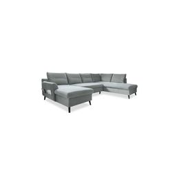 Miuform Wohnlandschaft mit Schlaffunktion Stylish Stan blau Ma&szlig;e (cm): B: 300 H: 90 &raquo; M&ouml;bel Kraft