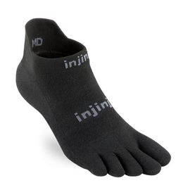 injinji Run Lightweight No Show Bekleidung Unisex schwarz