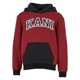 Karl Kani Sweatshirt 'Serif' Jungen Gr&ouml;&szlig;e 134/140 dunkelrot / schwarz / wei&szlig;