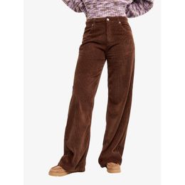 Roxy Damen Cordhose "SURF CRUSH CORD"chestnut, Gr. M, Obermaterial: 100% Baumwolle, Hosen, mit markanter Cord-Struktur, sportlicher Stil, aus