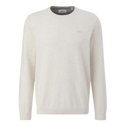 s.Oliver Pullover Herren Gr&ouml;&szlig;e XL wei&szlig;meliert