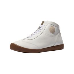Softinos Damen Sneaker "Softinos Sneaker Leder", Gr. 37wei&szlig;, Leder, Schuhe