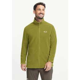 Jack Wolfskin Herren Fleecejacke "TAUNUS 100 FZ M", gr&uuml;n, Gr. XXXL, Fleece, Obermaterial: 100% Polyester. Futter: 100% Polyester, Jacken, mit