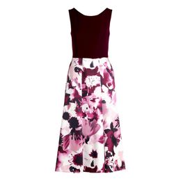 Vera Mont Damen Cocktailkleid "Damen mit ausgestelltem Rock"patch lila, lila, Gr. 38, Obermaterial: 100% Polyester. Futter: 100% Polyester, Kleider