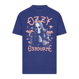 Merchcode Shirt 'Ozzy Osbourne' male size XL Indigo / Coral