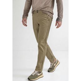 Street One MEN Herren Chinohosewarm sand, Gr. 30, unifarben, Web, 98% Baumwolle, 2% Elasthan, Hosen, mit Elastikbund