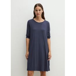 Marc O'Polo MARC O'POLO Damen Nachthemd "Mix & Match Modal Jersey", Gr. Lblaugrau, Jersey, Obermaterial: 92% Modal, 8% Elasthan, Kleider