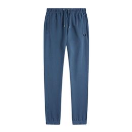 Fred Perry - Loopback-Jogginghose in Mitternachtsblau