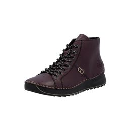 Rieker Lace-Up Ankle Boots female size 42 Burgundy