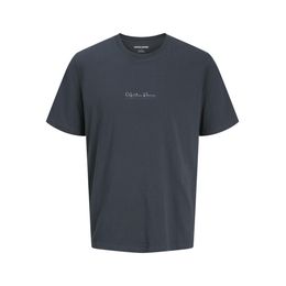 Jack & Jones JACK & JONES Herren T-Shirt "JJKENDRICK TEE SS CREW NECK"turbulence, Gr. XS, bedruckt, Jersey, Obermaterial: 100% Baumwolle, Shirts, Baumwolle,