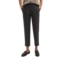 Marc O'Polo MARC O'POLO Damen Chinohose "aus garngef&auml;rbtem Polyester-Viskose-Mix"dunkelgrau, Gr. 32, gestreift, Twill, Obermaterial: 49% Polyester, 48% Viskose,
