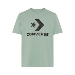 Converse Herren T-Shirtgr&uuml;n, Gr. S, Jersey, Obermaterial: 100% Baumwolle, Shirts, Kurzarm, aus Baumwolle, normale Schnittform