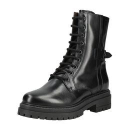 Nero Giardini Damen Schn&uuml;rstiefelette "Nero Giardini Stiefelette Leder", Gr. 39schwarz, Leder, Schuhe