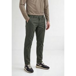 Street One MEN Herren Chinohosecorroded gr&uuml;n, Gr. 36, unifarben, Web, 98% Baumwolle, 2% Elasthan, Hosen, mit Elastikbund