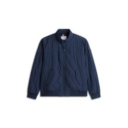 Tommy Hilfiger Big & Tall Herren Blouson "BT-PACKABLE QUILTED HARRINGTON"navy blau, Gr. 4XL, TOMMY HILFIGER BIG & TALL, unifarben, Web, Obermaterial: 100% Polyester. Futter: