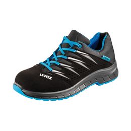 Uvex Halbschuh schwarz/blau Uvex 2 trend, S1, EU-Schuhgr&ouml;&szlig;e: 48 (6937848)